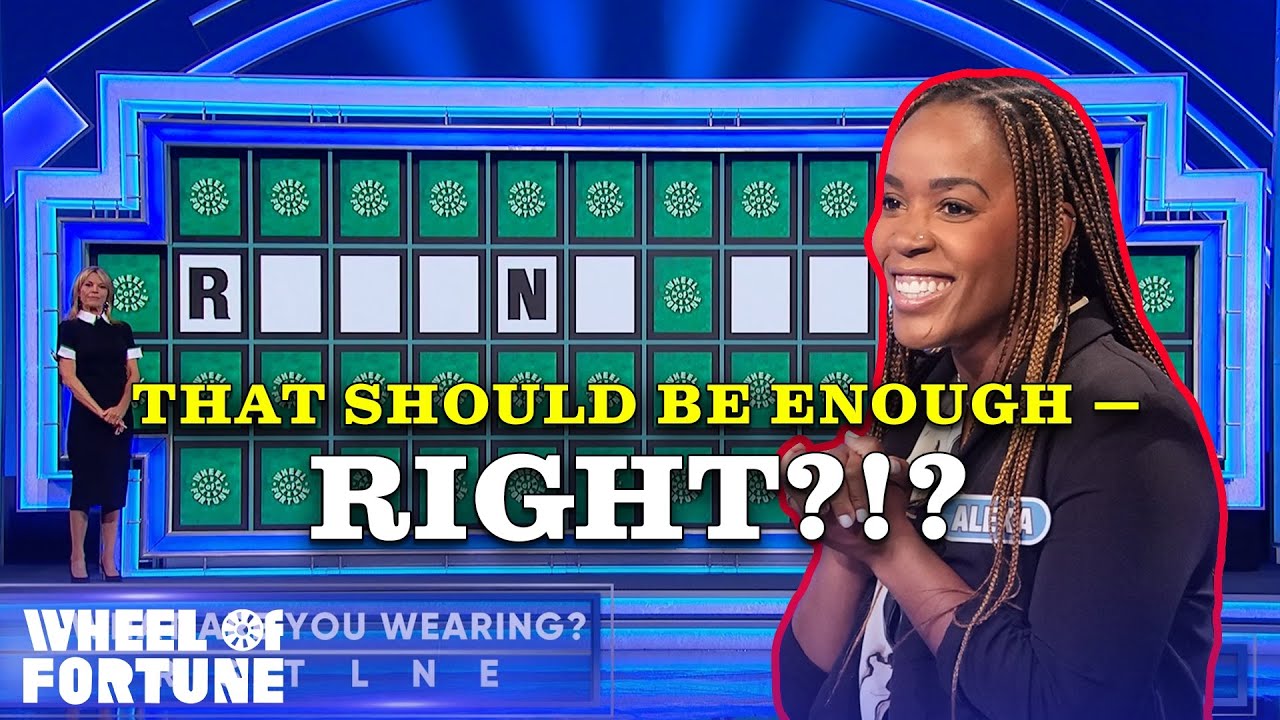 Alexa's Bonus Round | S42 | Wheel of Fortune - YouTube