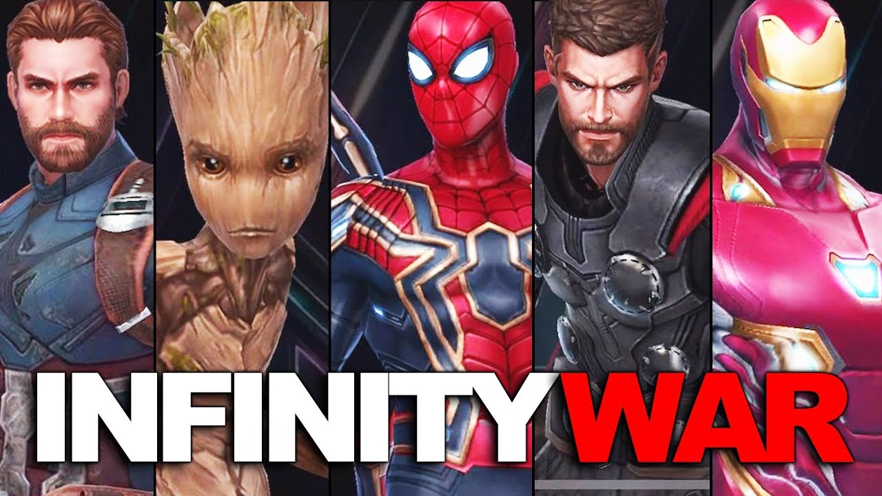 Marvel: Future Fight - Infinity War Update + All Characters - YouTube