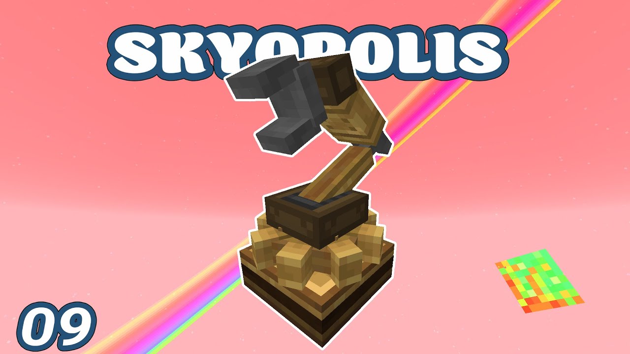 Skyopolis 4 Create Mechanical Arm Automation EP9 - YouTube