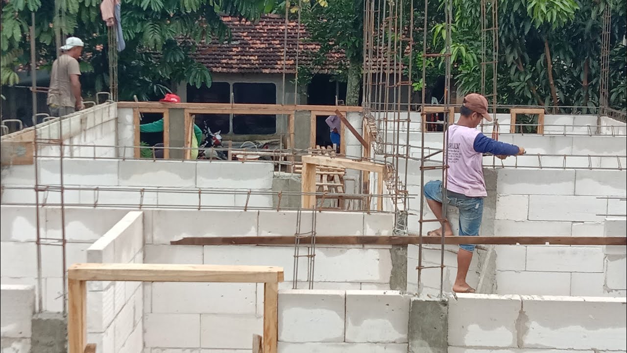 BEKISTING RING BALOK.. DENGAN PAPAN KAYU RANDU - YouTube