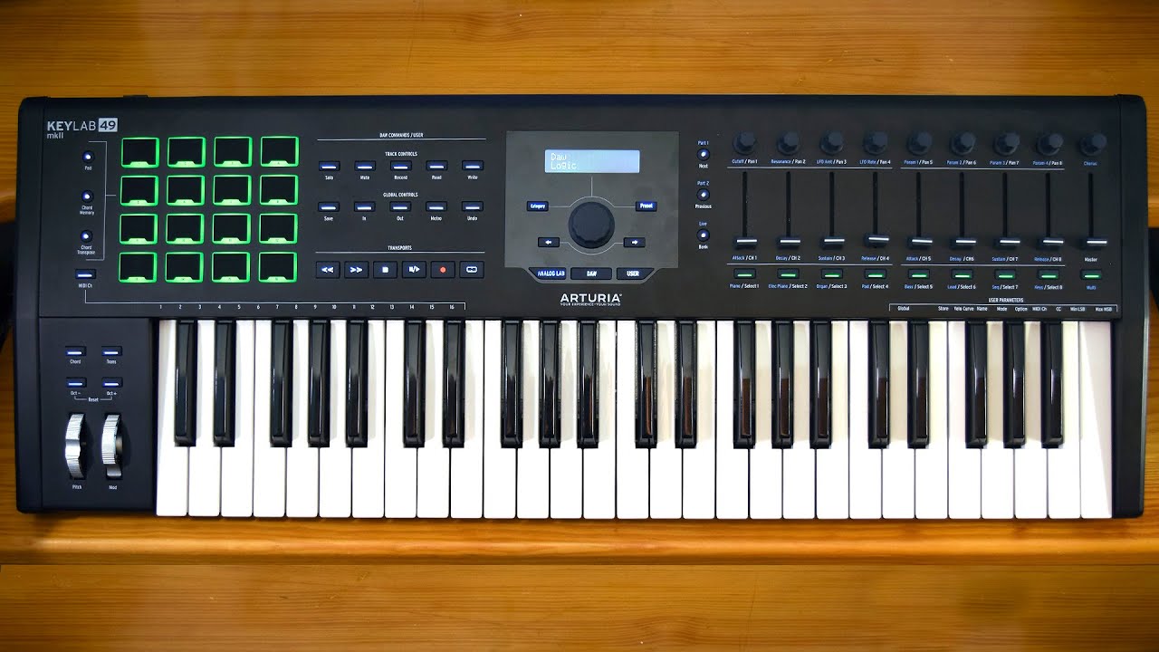 Arturia Keylab 49 MKII Review en Español - YouTube