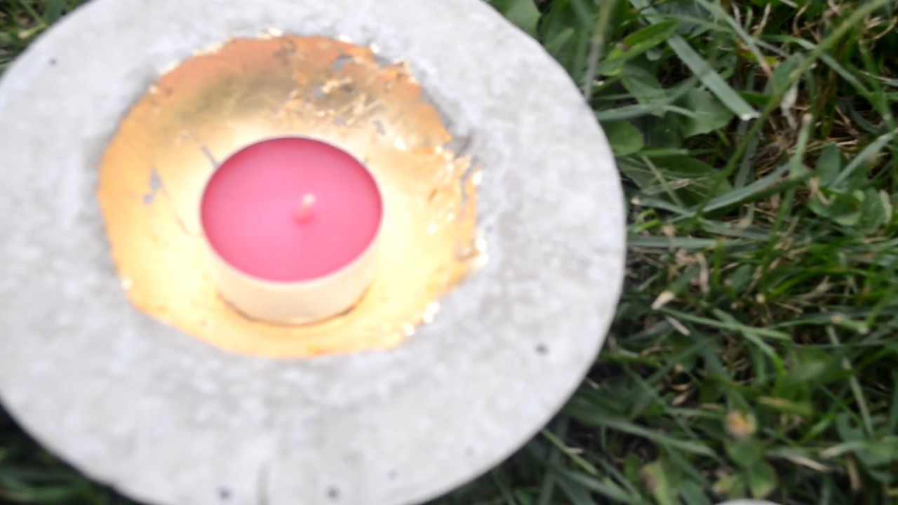DIY Beton gießen / Pinterest Beton Schale/ Beton Herz - YouTube