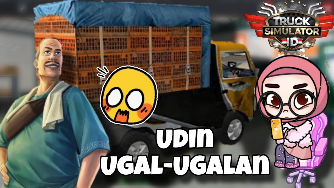 Ngabuburit Main Game Menjadi Pengemudi Truck Ngangkut Ayam [Truck ...