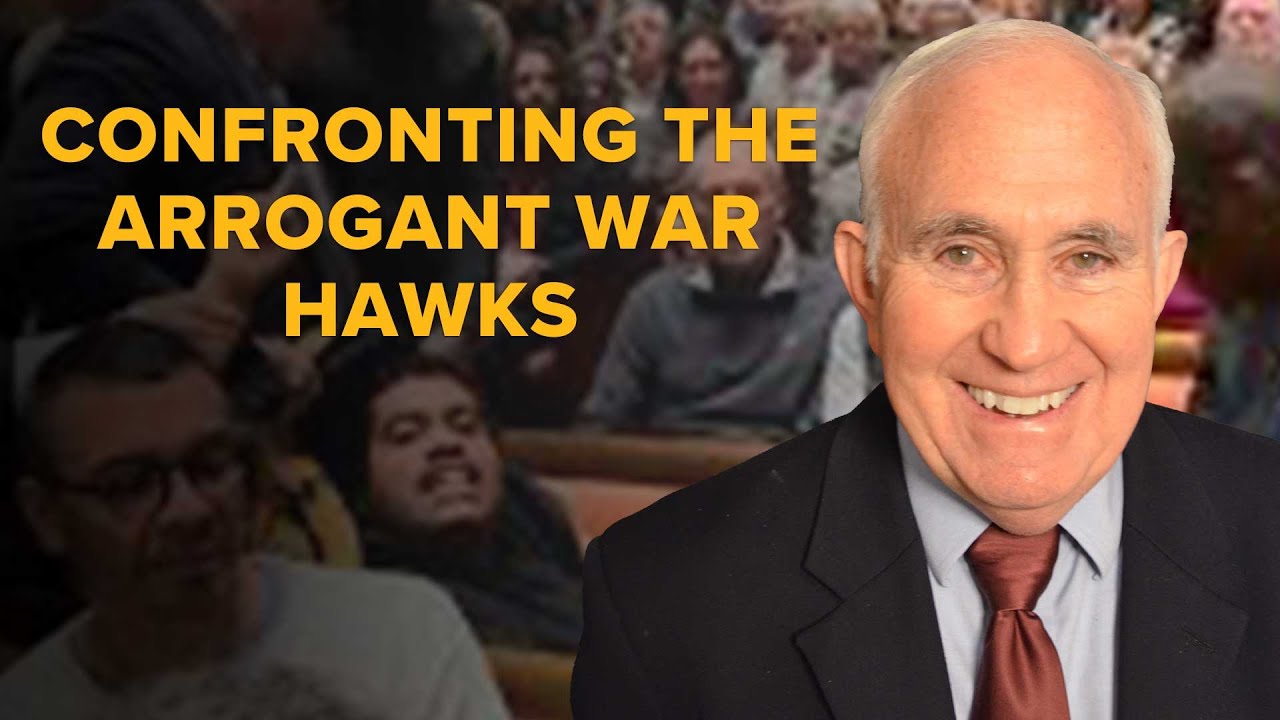 Confronting the Arrogant War Hawks - YouTube