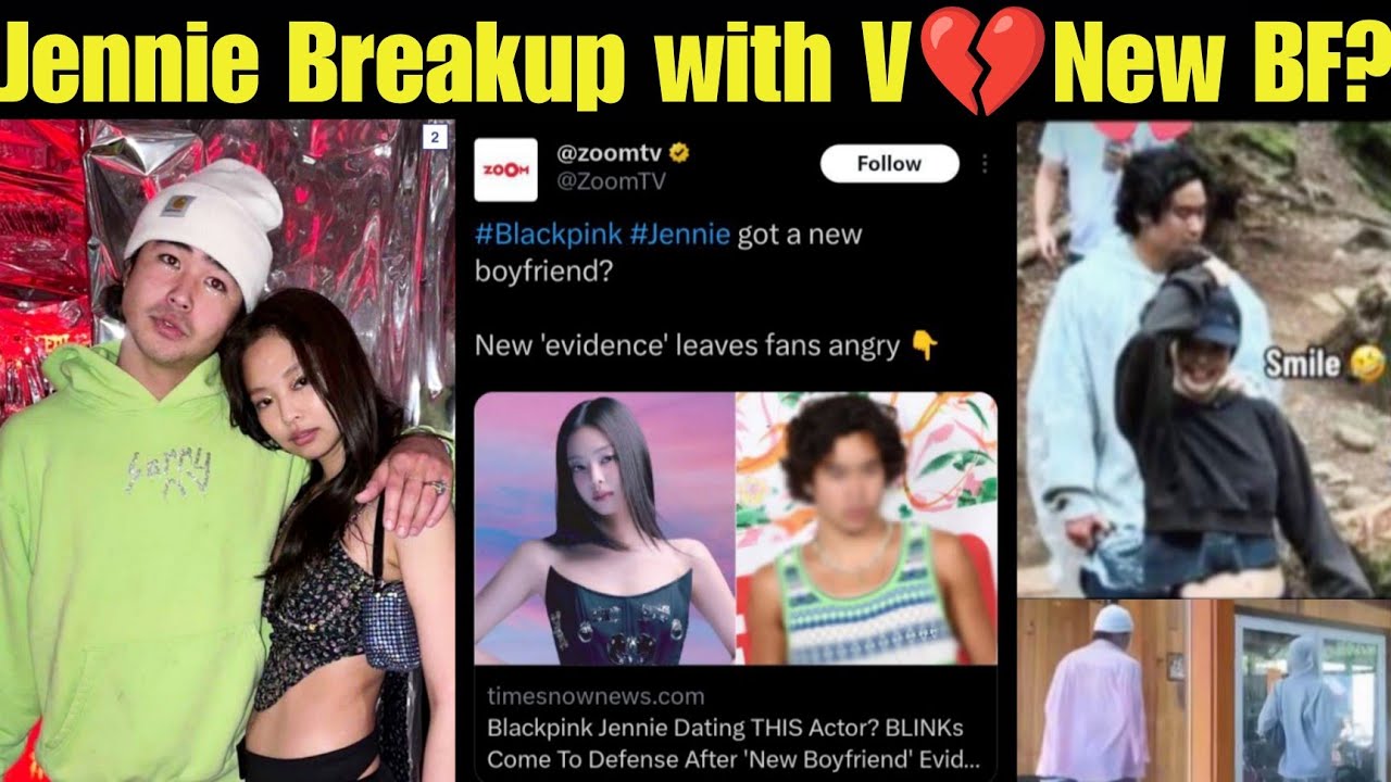 Jennie Breakup with V 💔 New BF ? Blackpink Jennie Dating New BF 😍 ...