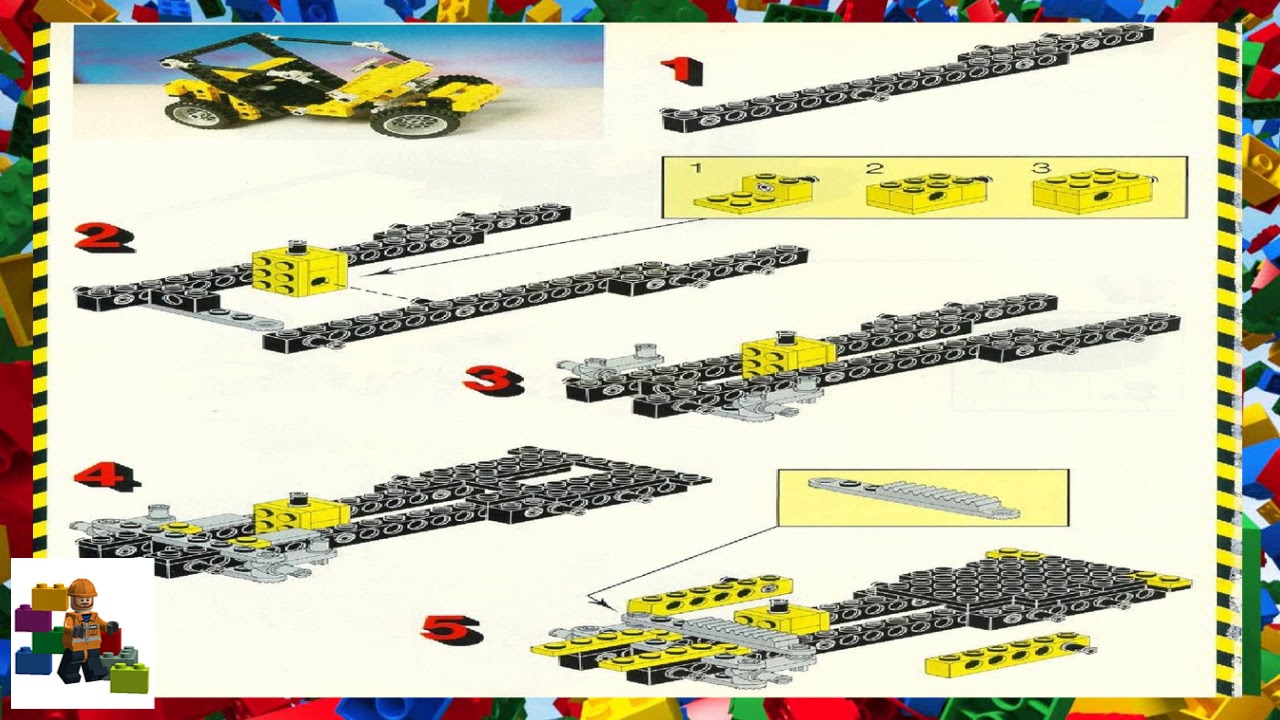 LEGO instructions - Technic - 8852 - Robot - YouTube