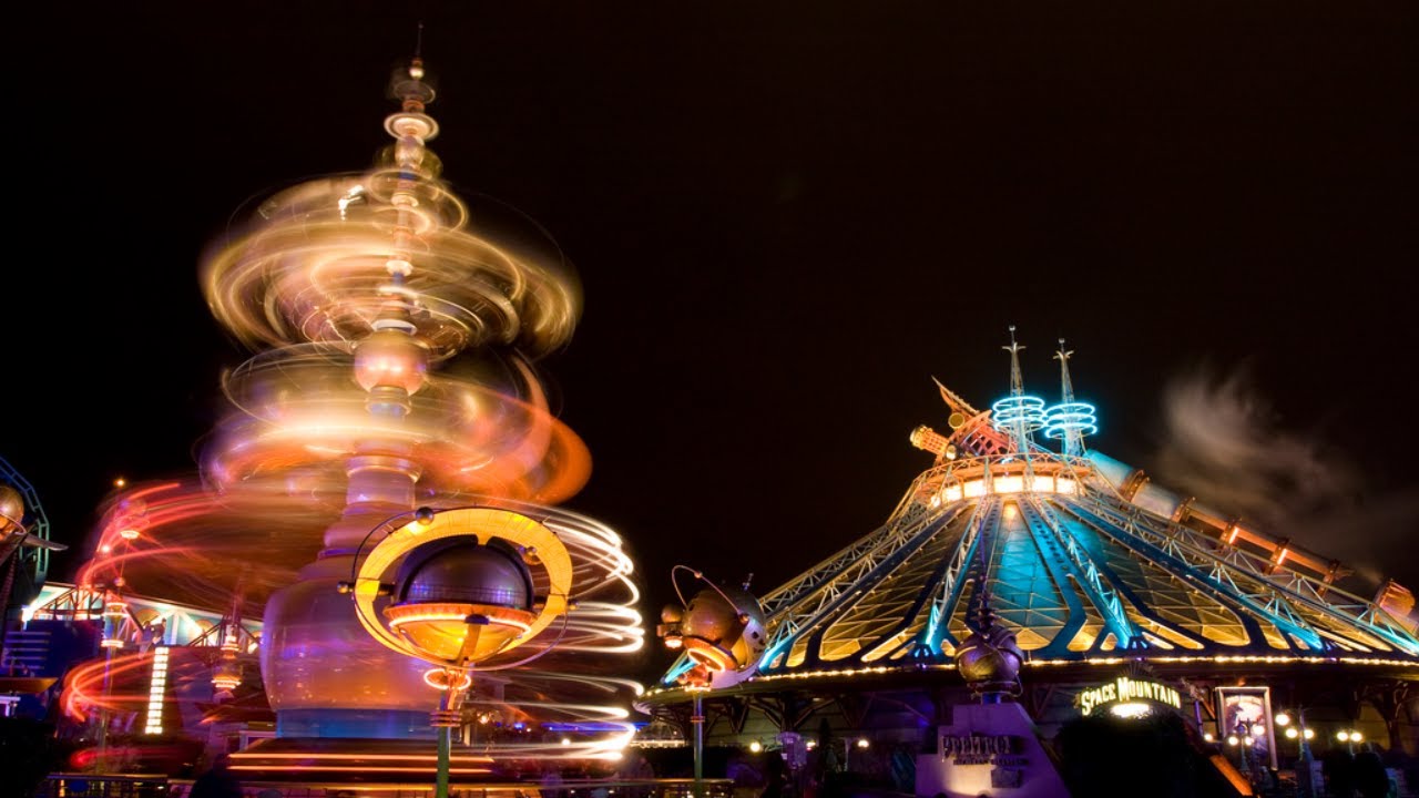 Orbitron On Ride POV - Discoveryland - Disneyland Paris Resort ...