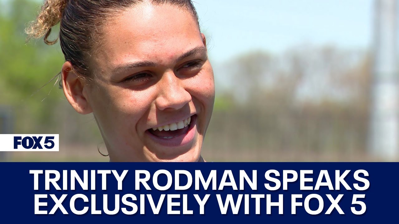 Trinity Rodman speaks exclusively with FOX 5: FULL INTERVIEW - YouTube