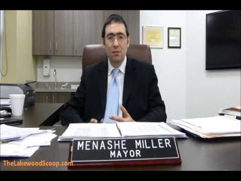 Mayor Menashe Miller ahead of Impending Storm - YouTube