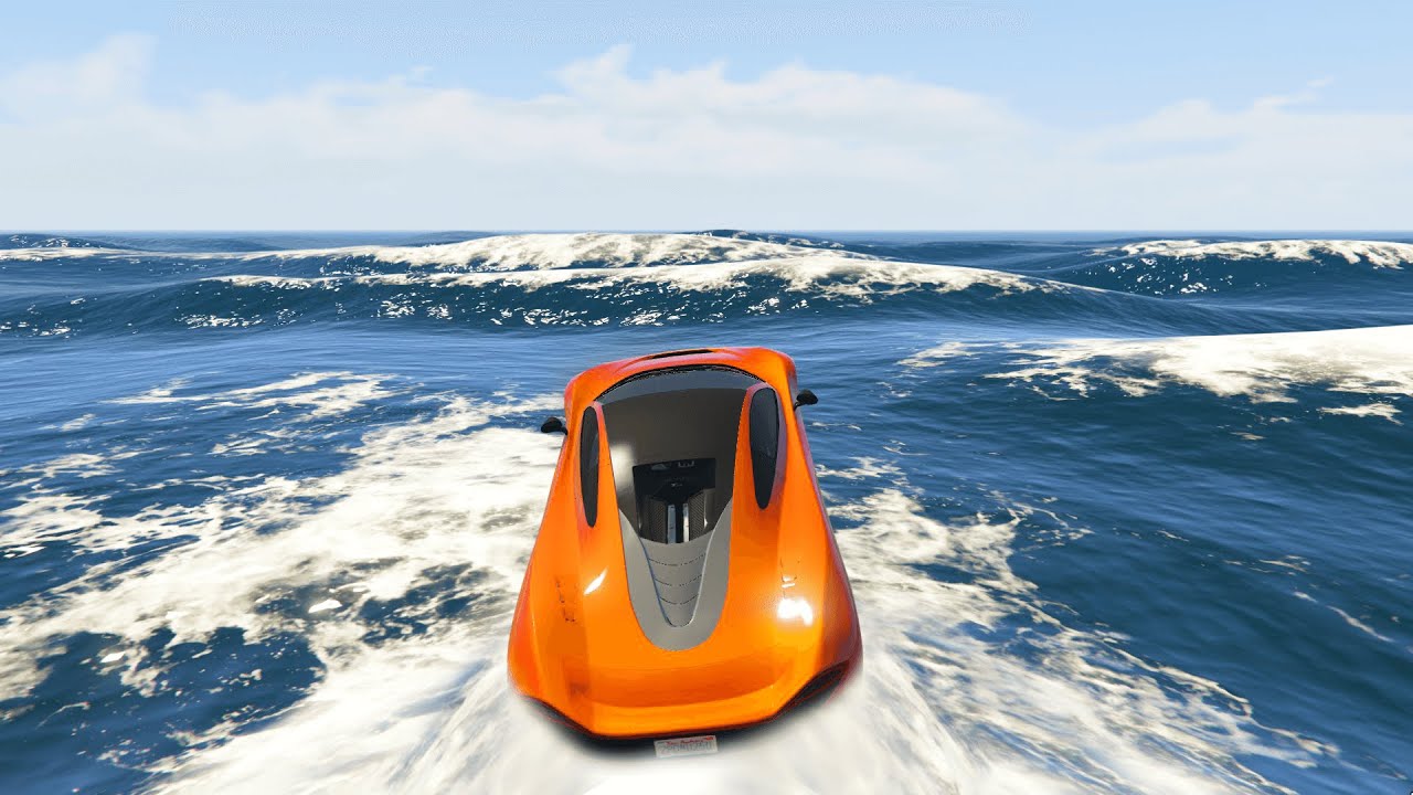DRIVING CARS ON WATER! (GTA 5 Funny Moments) - YouTube