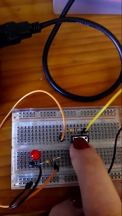 Ejercicio3: Encender LED con botón Arduino. - YouTube
