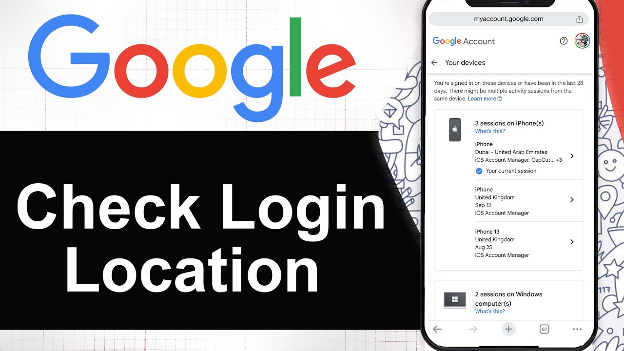 How To Check Where Your Google Account is Logged in (Step By Step ...