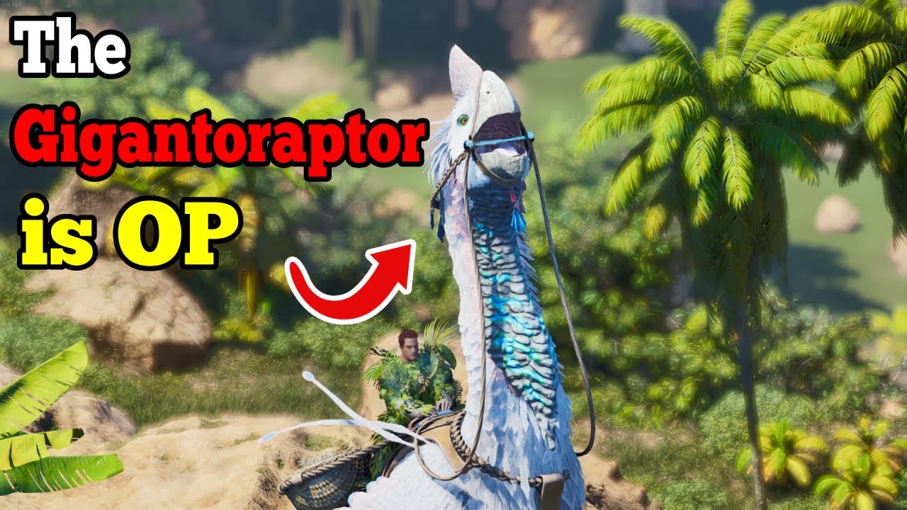 How To Tame The Gigantoraptor In ASA|| Ark Survival Ascended - YouTube