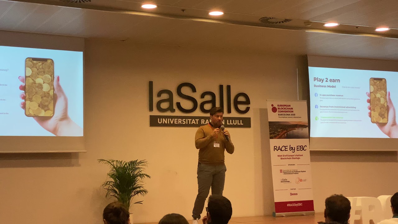 RacebyEBC Triple O Games pitch at European blockchain Convention ...