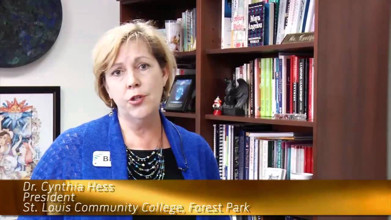 Dr. CYNTHIA HESS President of St. louis Community College at Forest ...