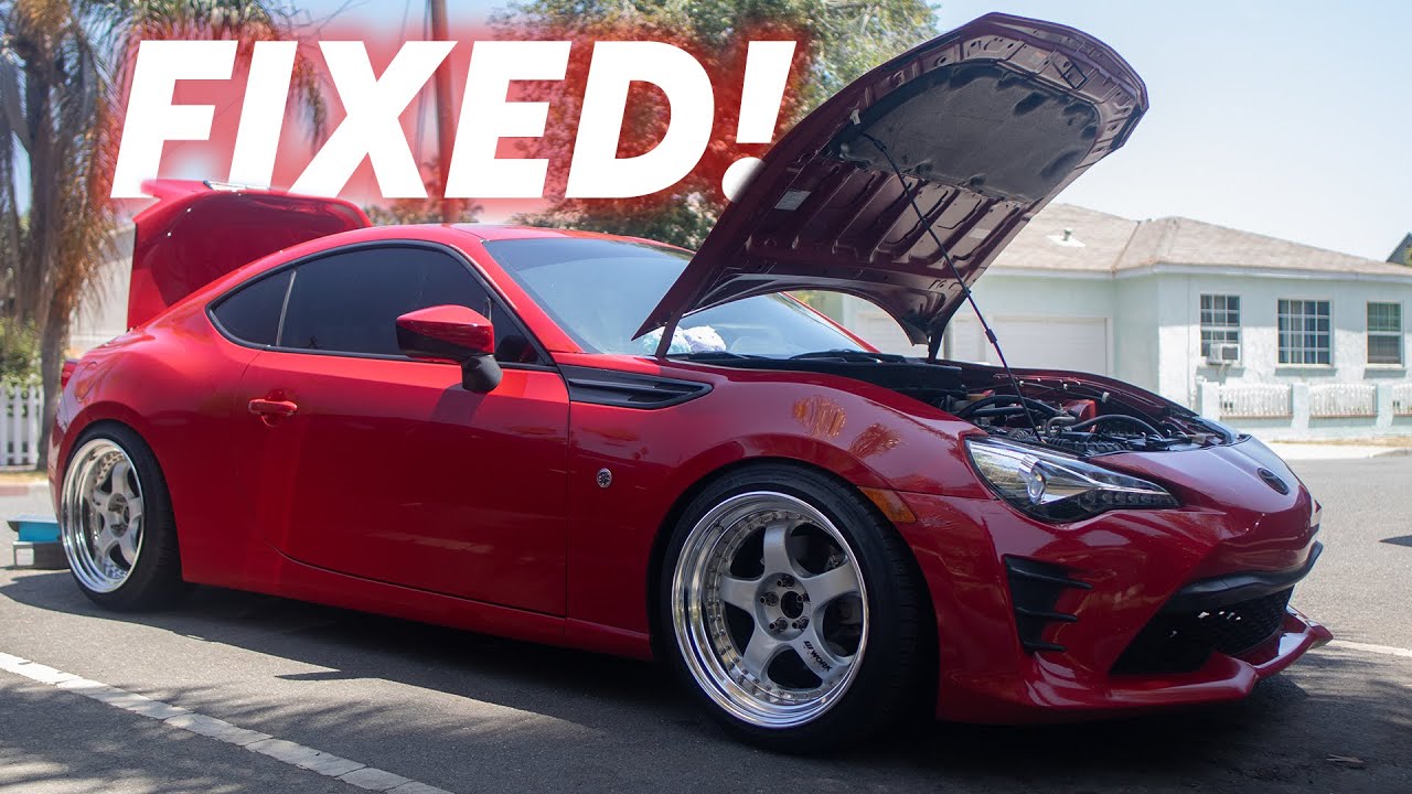 GT86 FENDER ROLLING & S CHASSIS MEET (NO MORE RUBBING) - YouTube