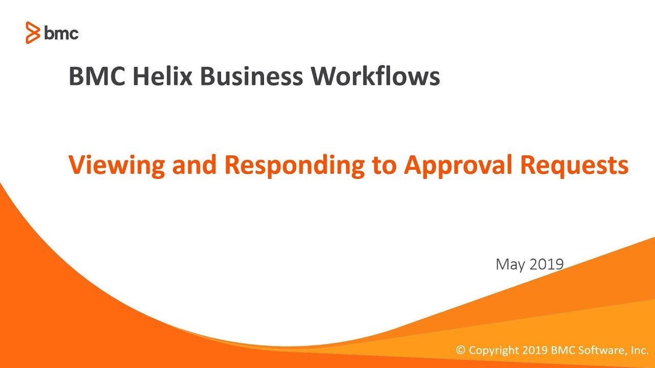 BMC Digital Workplace: How to view and respond to approvals - YouTube