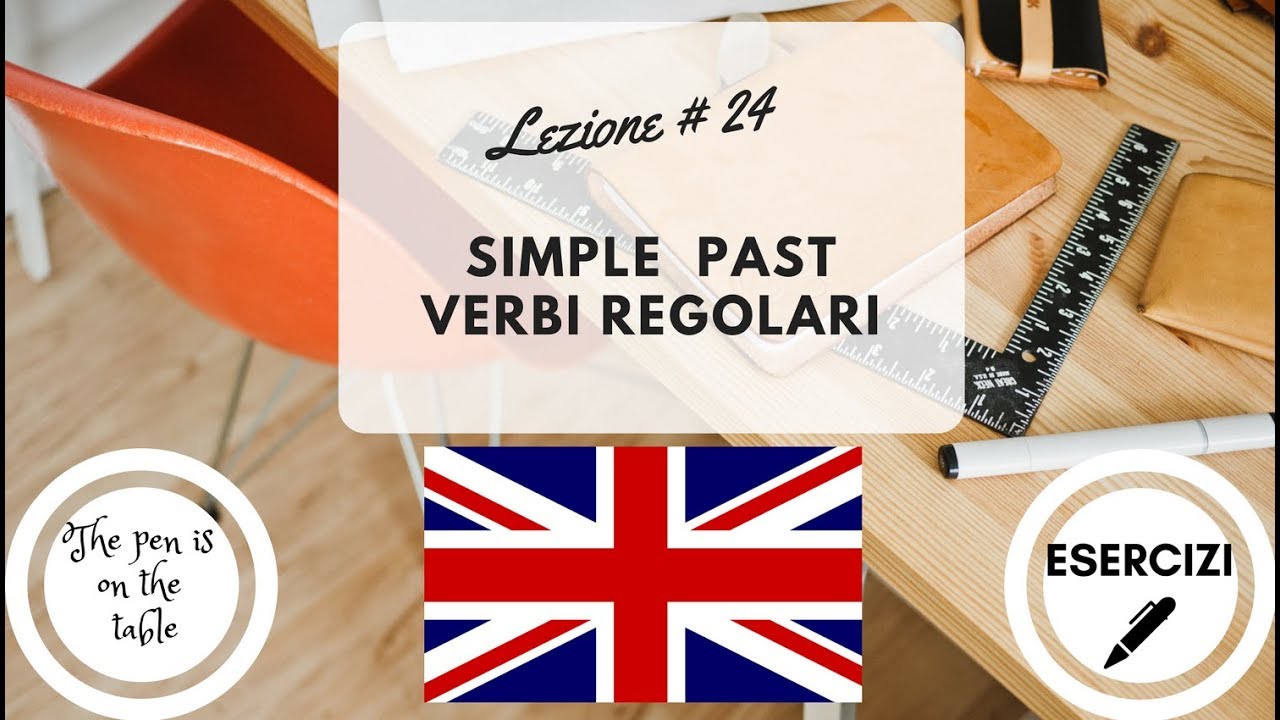 Lezioni Di Inglese Lezione 24 SIMPLE PAST VERBI REGOLARI con lezioni-di-inglese-lezione-24-simple-past-verbi-regolari-con
