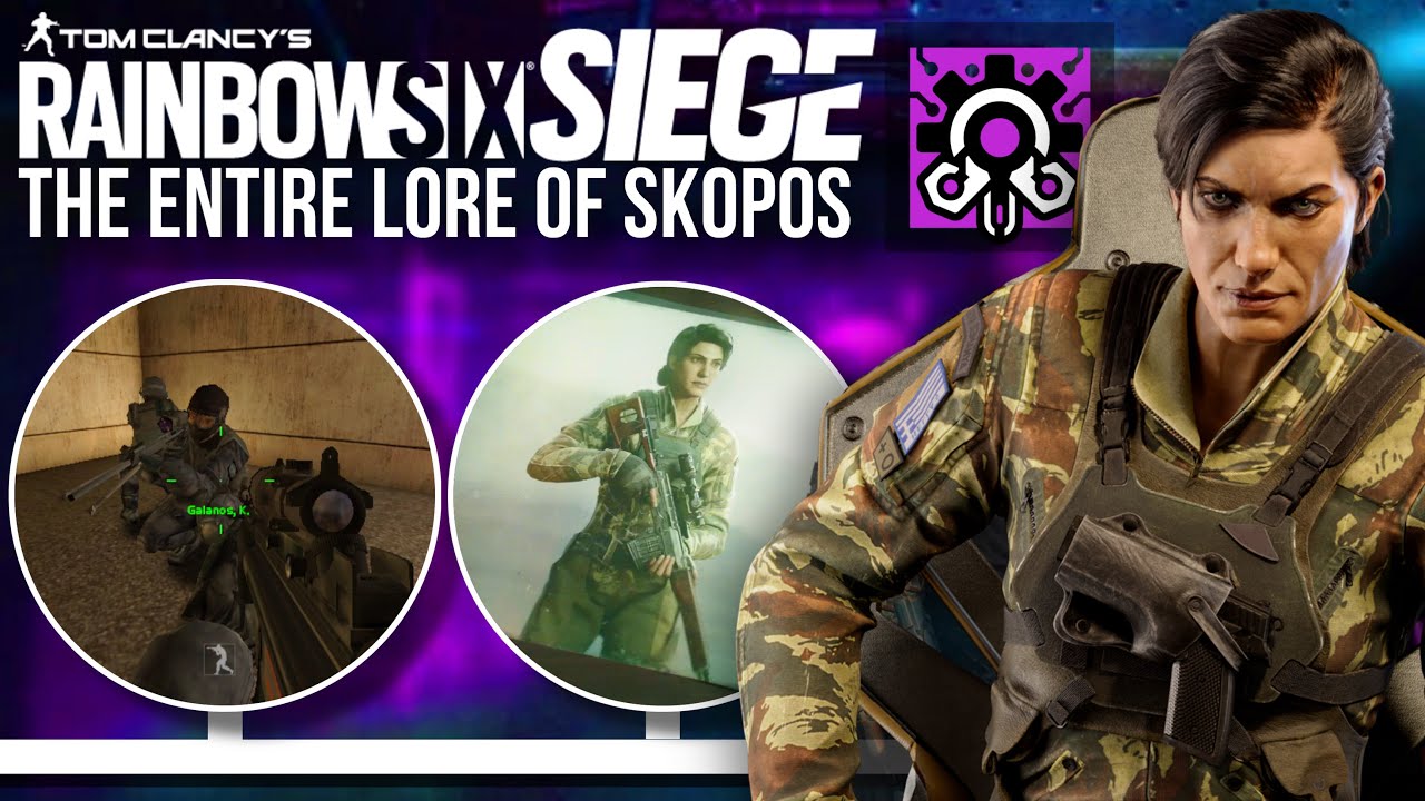 The Entire Lore of Skopós (Kure Galanos) - Rainbow Six Siege - YouTube