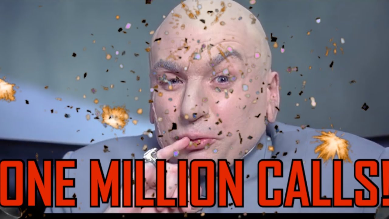 Million calls answered!?!?! - YouTube