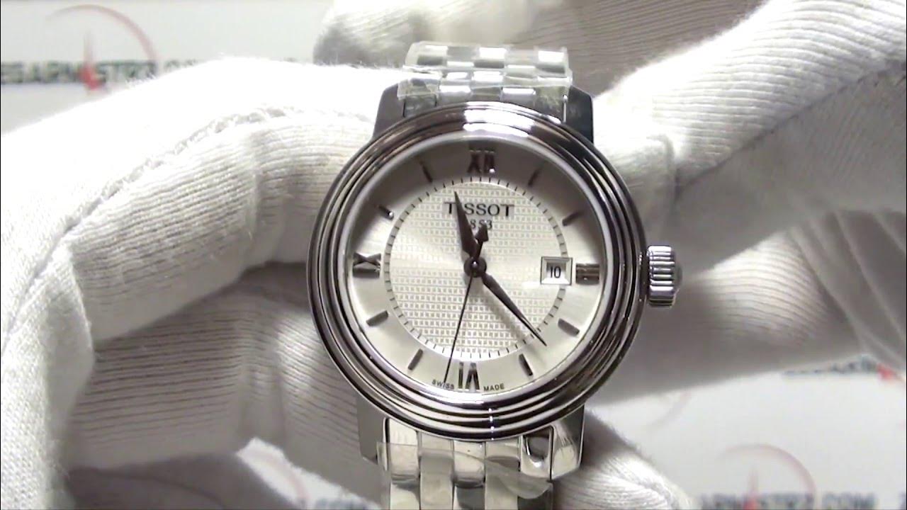 Tissot Bridgeport Lady T097.010.11.038.00 www.zegarmistrz.com - YouTube