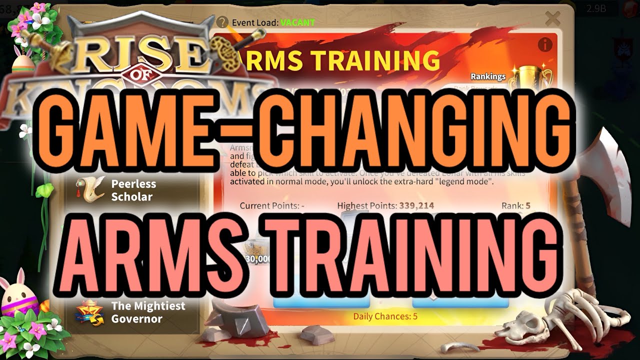 Amazing easy way to complete Arms training! Get a higher score ...