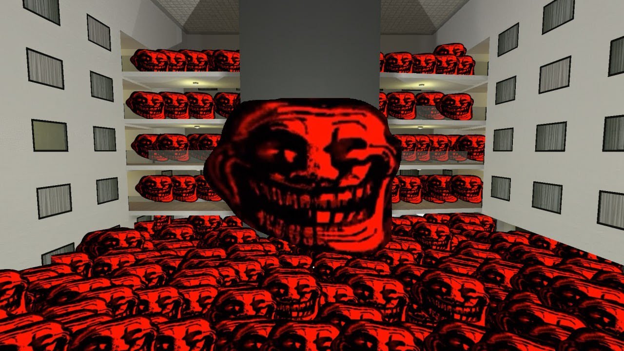 I'm Being CHASED BY TROLLFACE NEXTBOT in Liminal Hotel | GMOD - YouTube