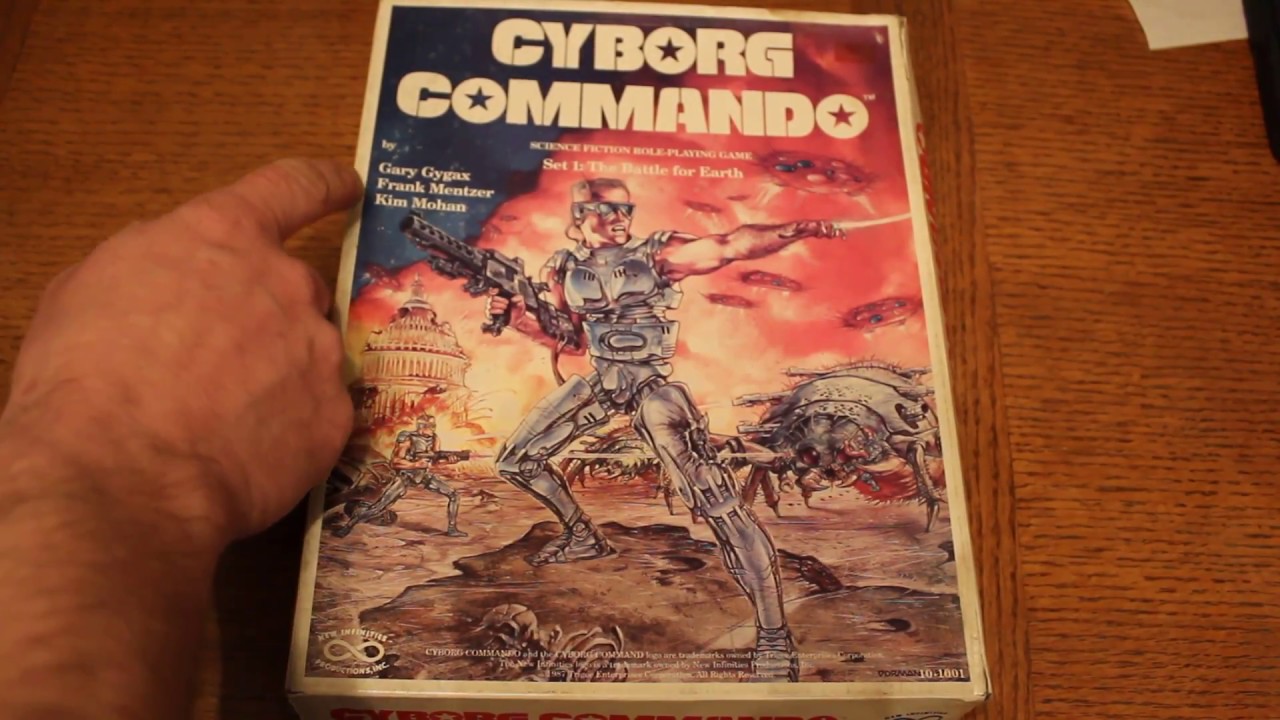 Cyborg Commando - RPG - Box Set - YouTube