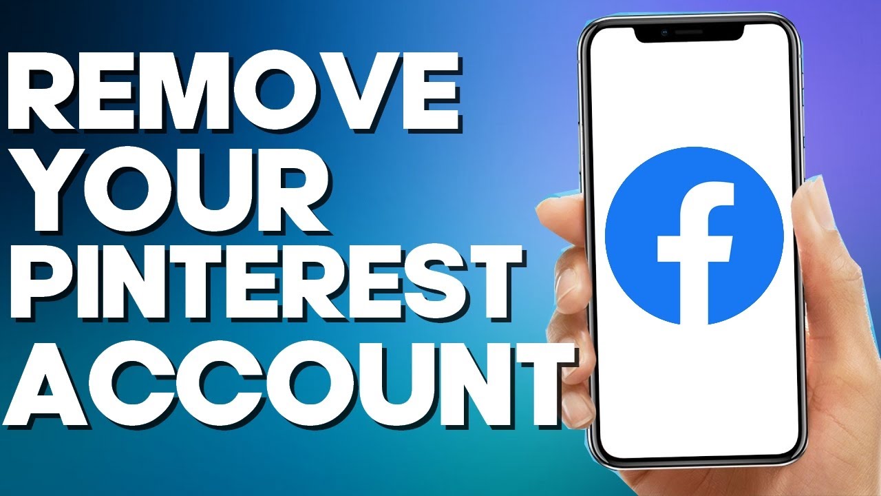 How to Remove Your Pinterest Account on Facebook Mobile App - YouTube