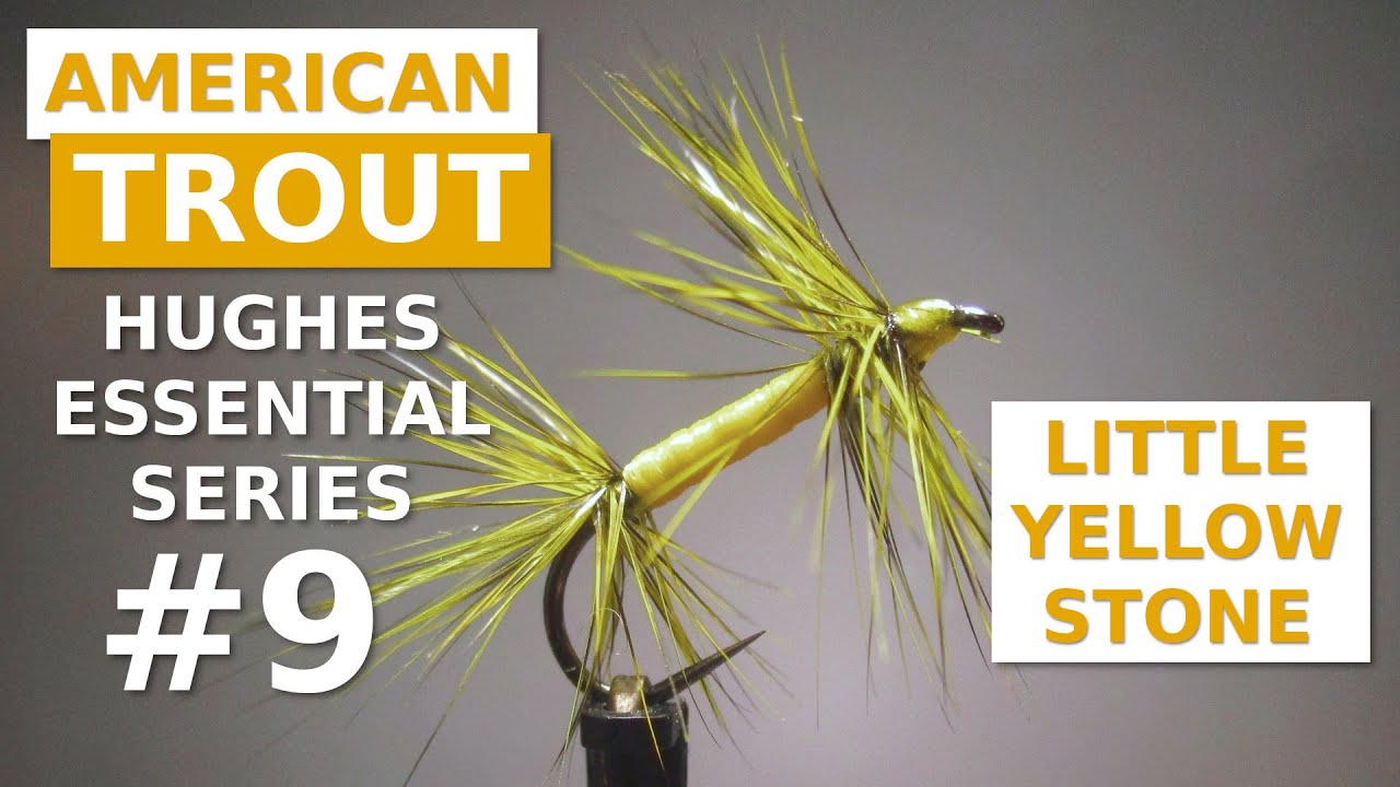 Fly Tying a Little Yellow Stone - Classic American Dry Fly Pattern ...