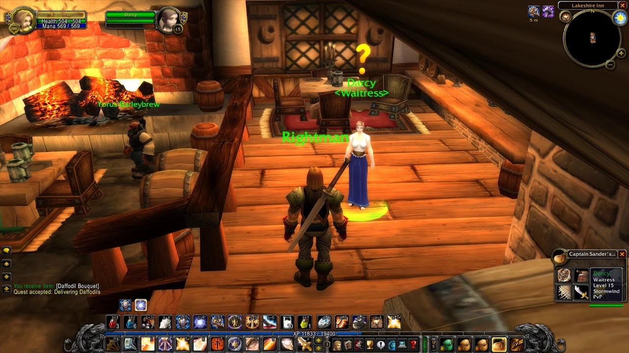World of Warcraft: Redridge Mountains: Delivering Daffodils - YouTube