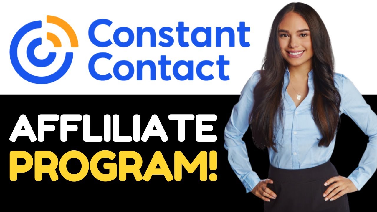 HOW TO SIGN UP FOR CONSTANT CONTACT AFFILIATE PROGRAM 2024! (1 MIN ...