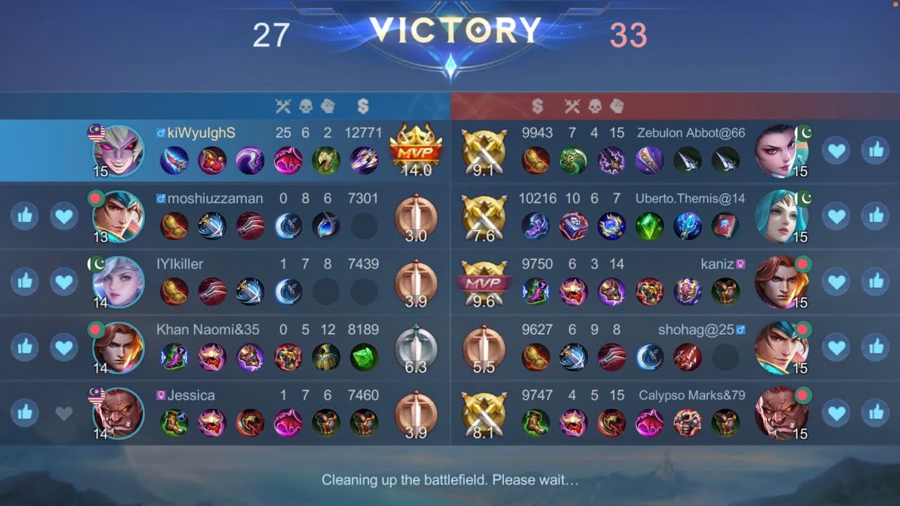 My gameplay of mlbb using random heroes - YouTube