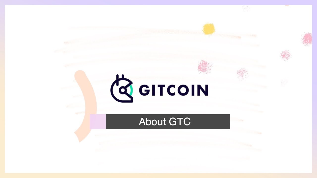 GTC에 대해 알아보자! | 코빗저금통 - YouTube