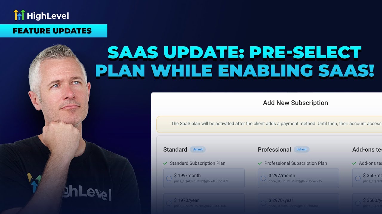 SaaS Update: Pre-Select Plan While Enabling SaaS! - YouTube
