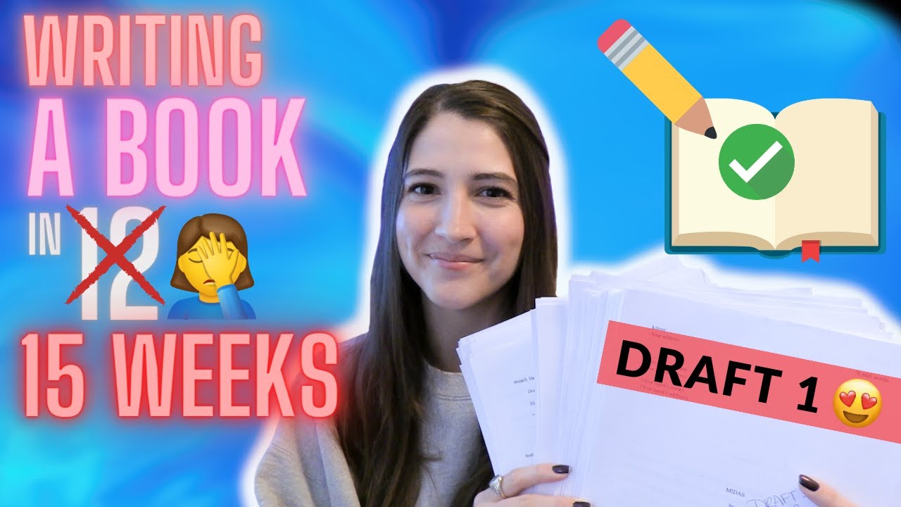 How to write when you don't want to write (An *overall successful* first draft) - YouTube