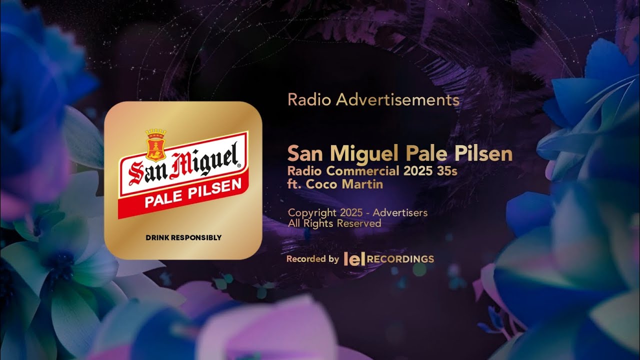 San Miguel Pale Pilsen Radio Commercial 2025 35s ft. Coco Martin - YouTube