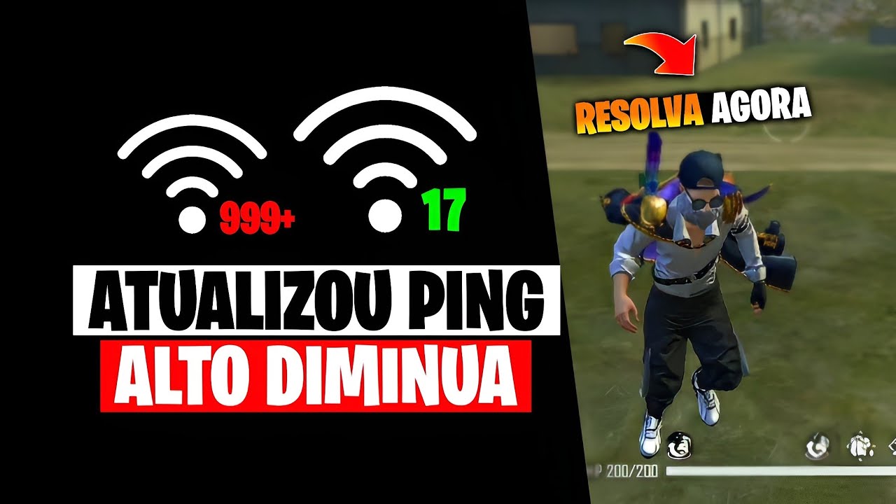 PING ALTO RESOLVA! 😱 COMO DIMINUIR O PING DO FREE FIRE - NOVA ...
