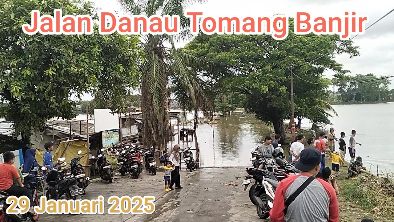 Info Terkini!!! Jalan Danau Situ Bulakan (Tomang) Banjir - 29 Januari ...