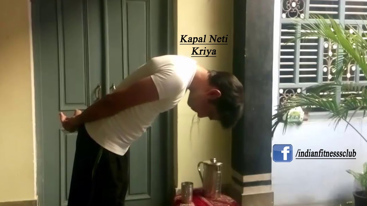 Kapal Neti (कपाल नेति): Step of Shatkarma By G Krishna Chauhan - YouTube