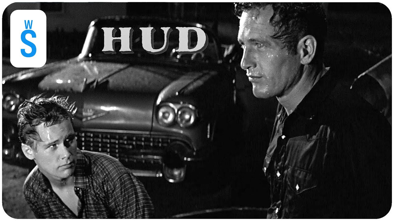 Hud (1963) | Scene: Hud takes Lonnie out drinking - YouTube
