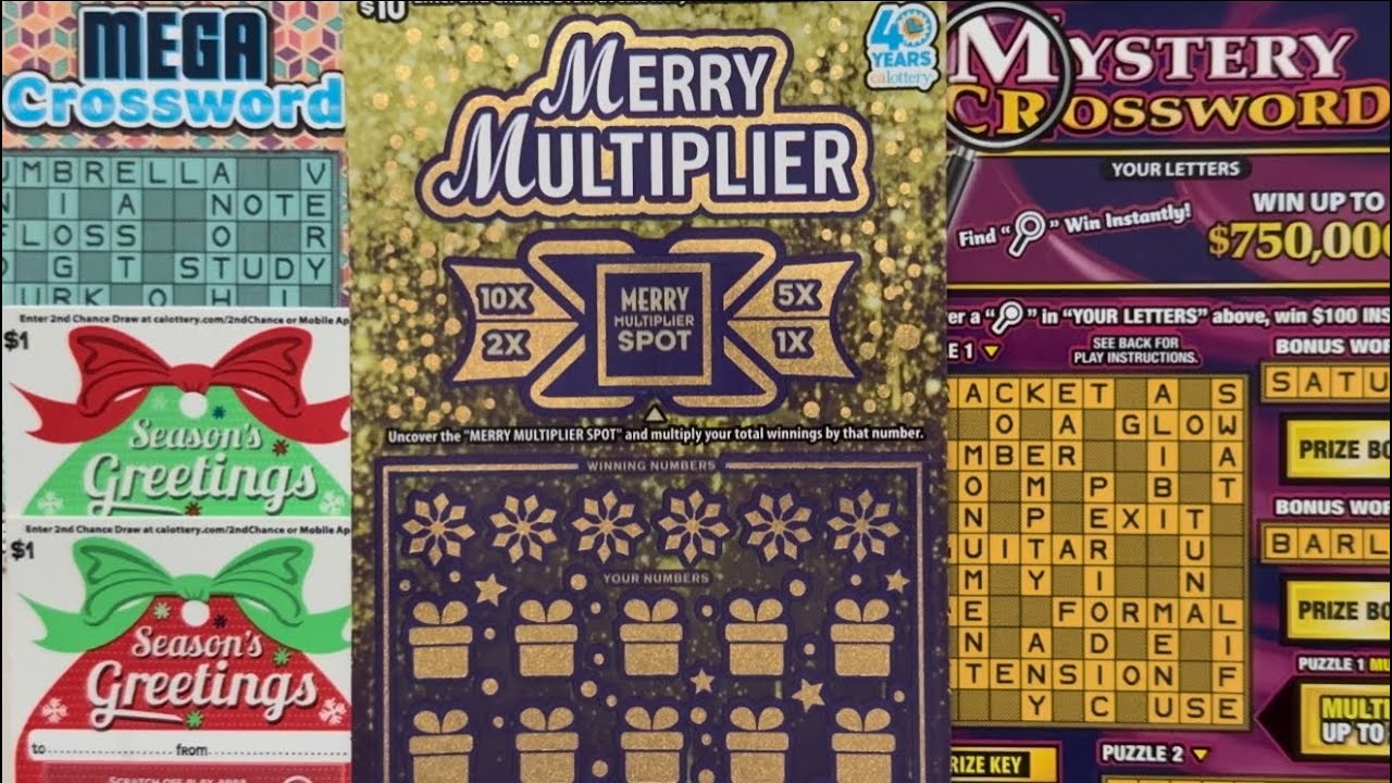 Merry Multiplier!! Mega Crossword!! Mystery Crossword!! Seasons ...