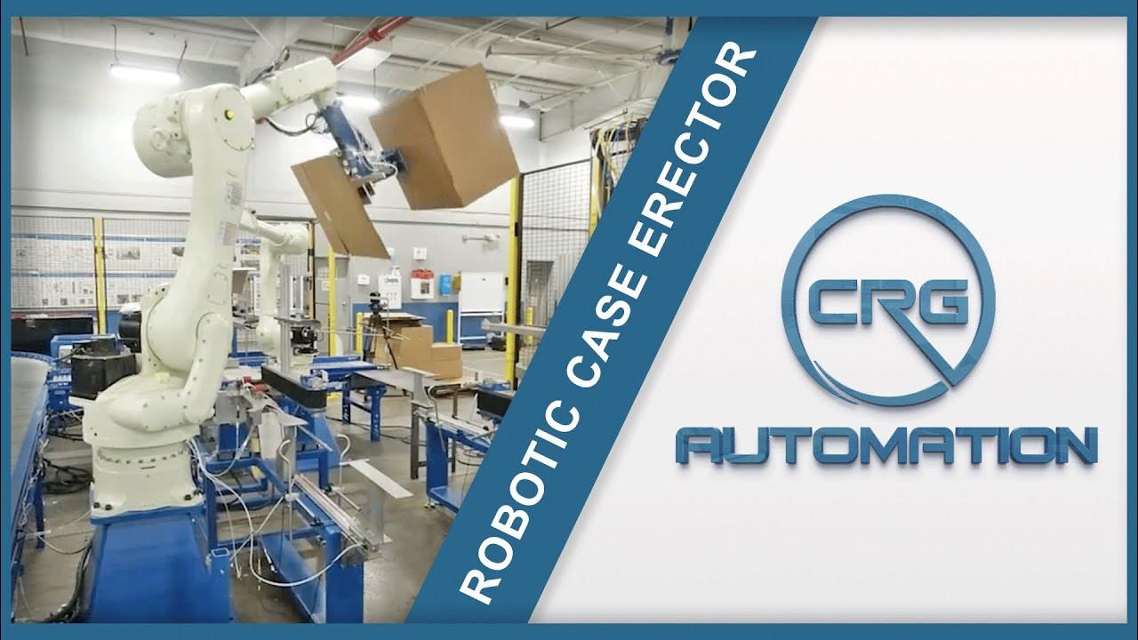 CRG Automation | Robotic Case Erector - YouTube