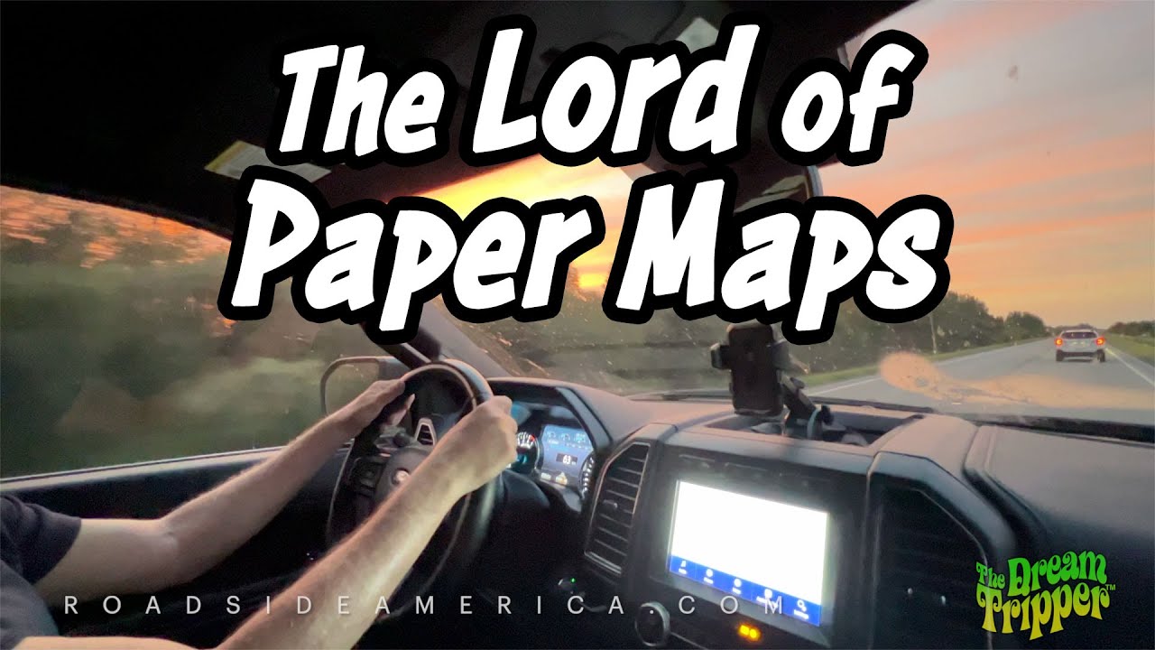 The Lord of Paper Maps - Roadside America - YouTube