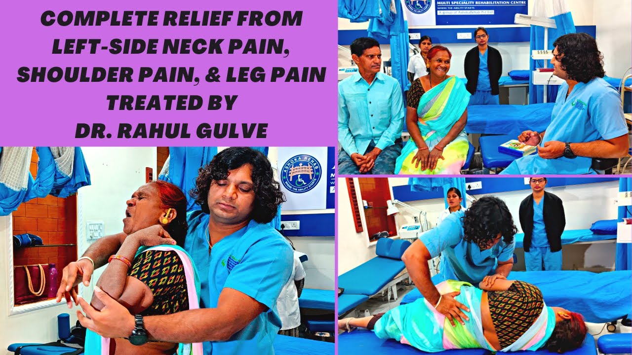 Complete relief from left side body mechanical pains from Neck to Leg ...