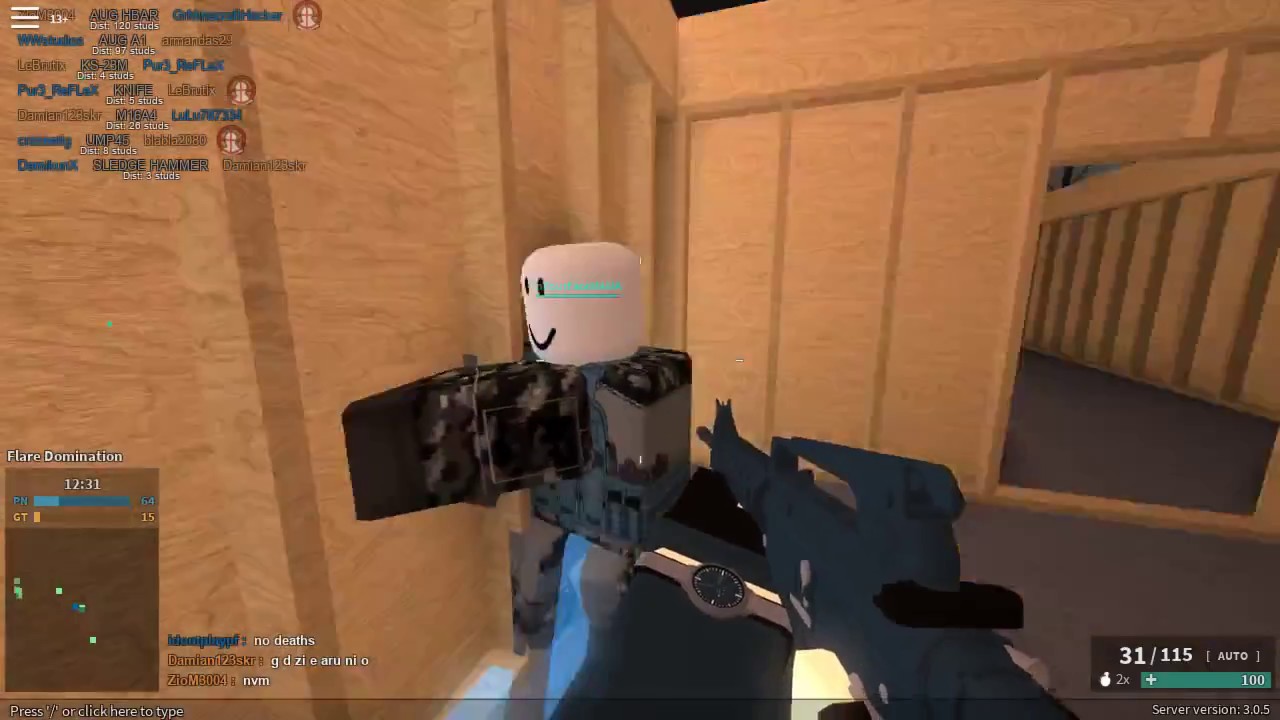 CZERWONY GLOCK?! I ROBLOX #1 - YouTube