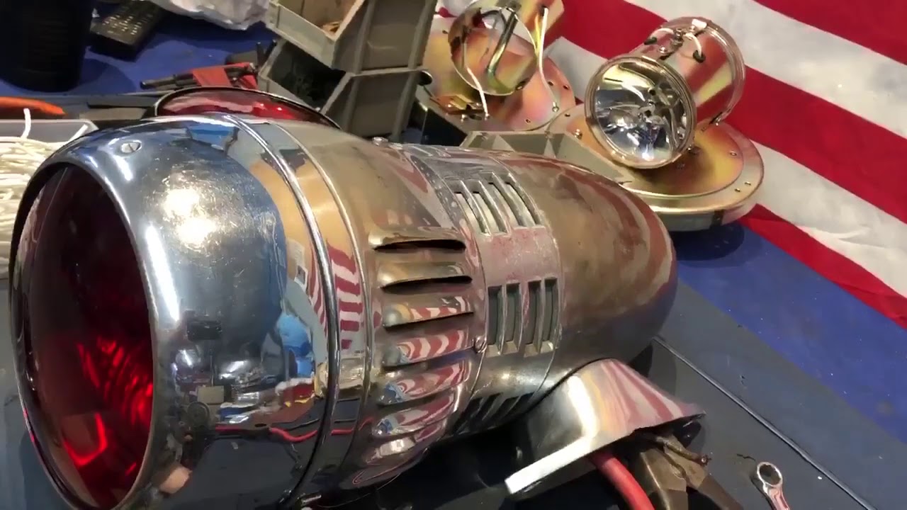 My 1950 Model 78 Federal Siren w/ Propello Ray First Test After ...