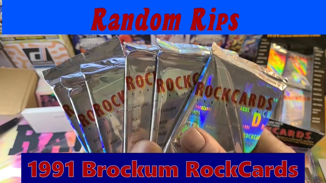 Random Rips Music Cards - Brockum 1991 Packs Ripped! and Picking Cards ...