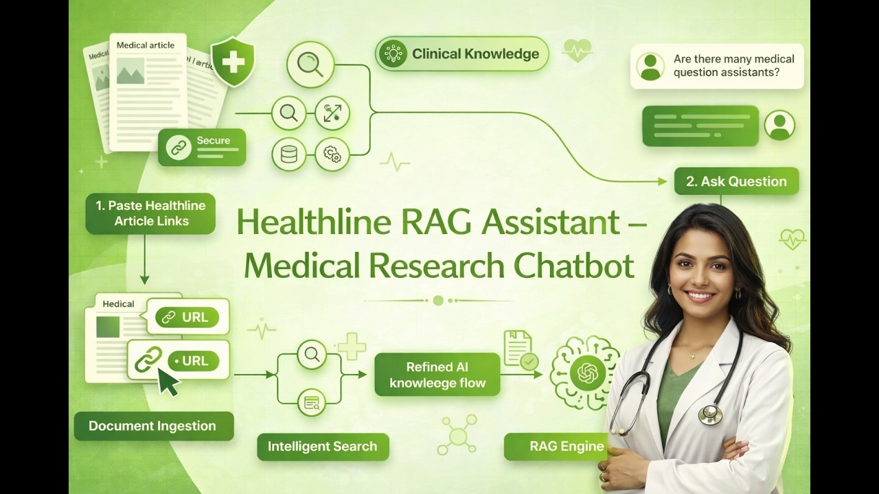 Healthline RAG Assistant - YouTube