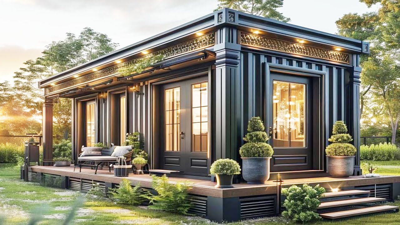 The small house with the most luxurious rectangular design makes ...